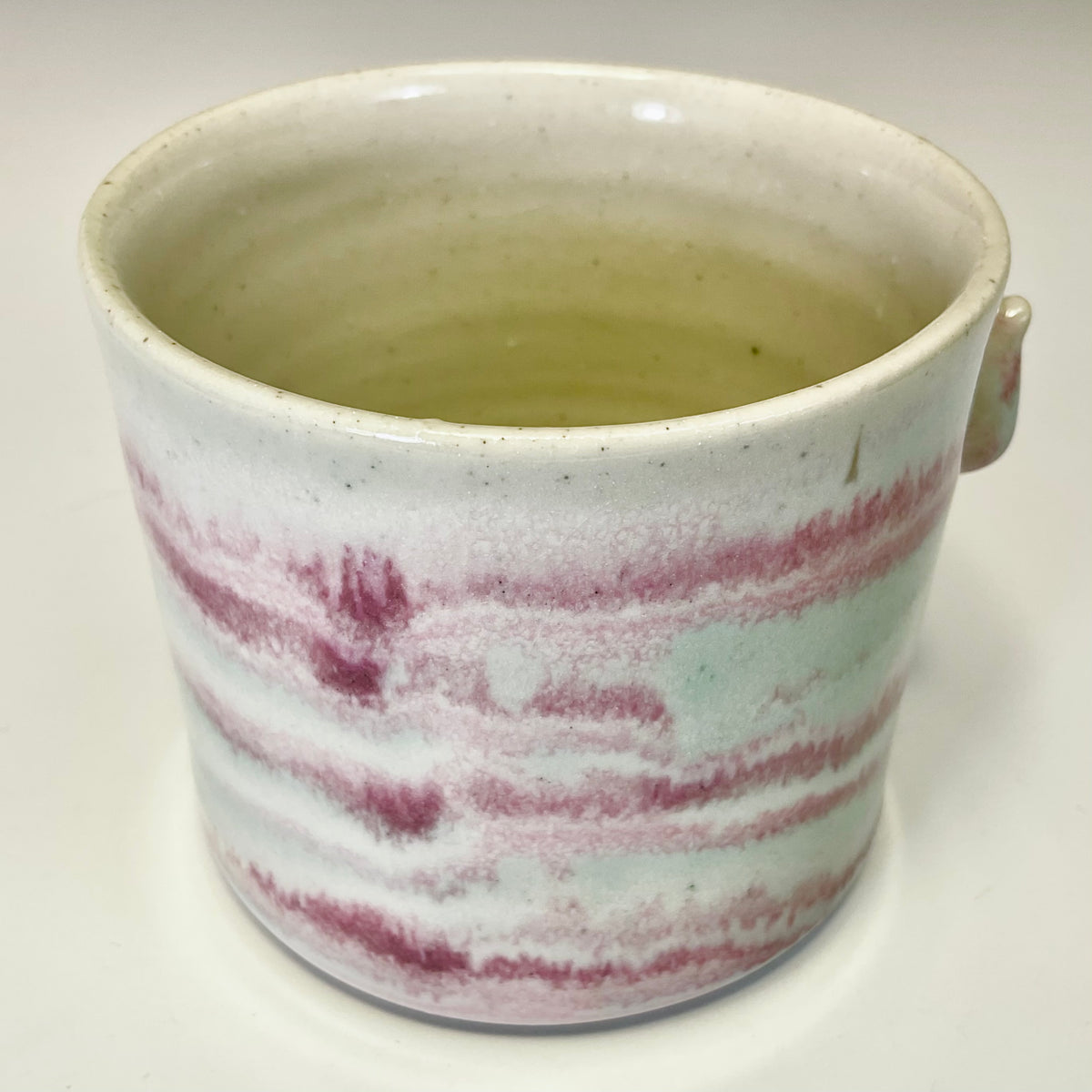 Rox Cup - Pinkiedoo Glaze - Girly Troll – Claymonster Pottery